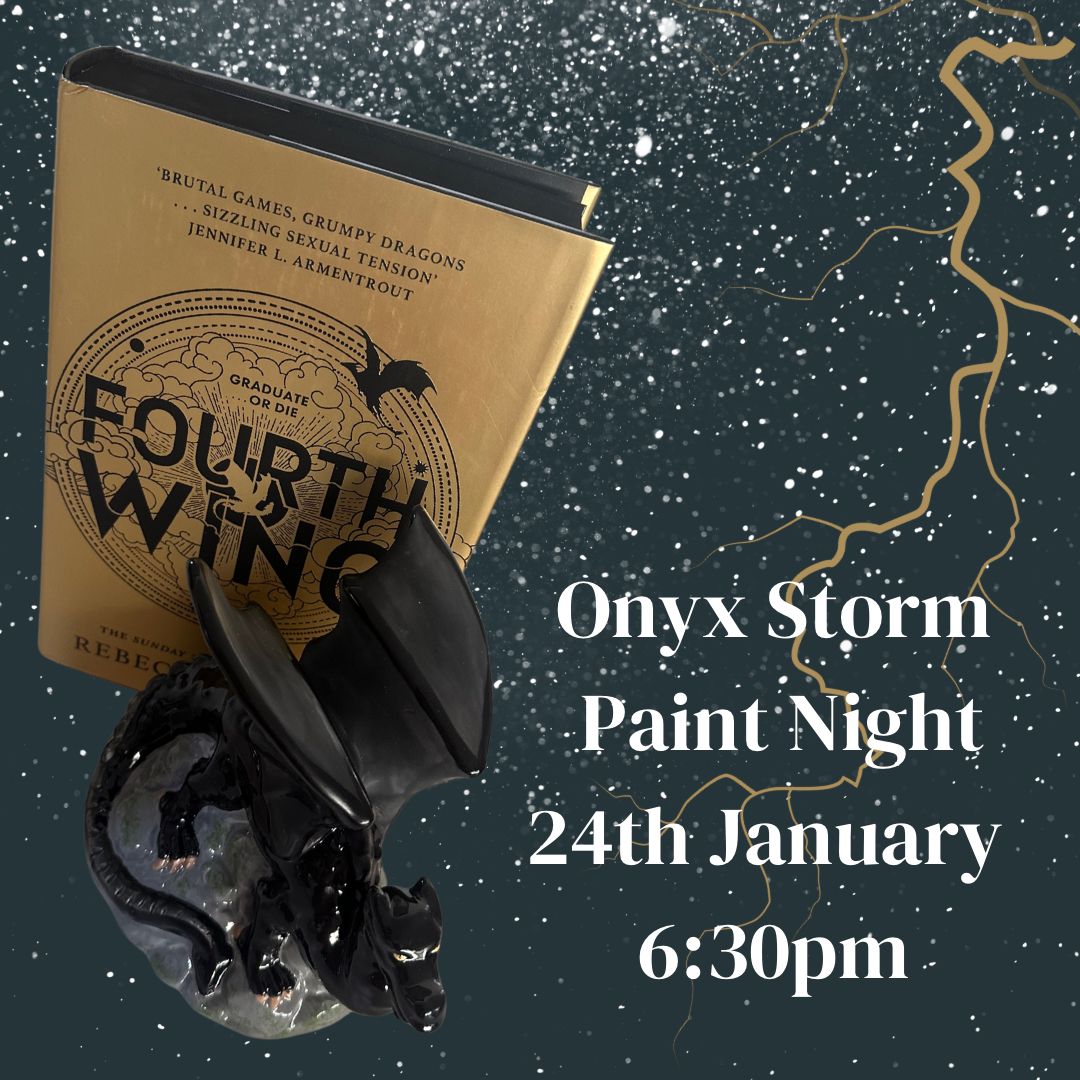 Onyx Storm Paint Night 24th January | The Craft Haven