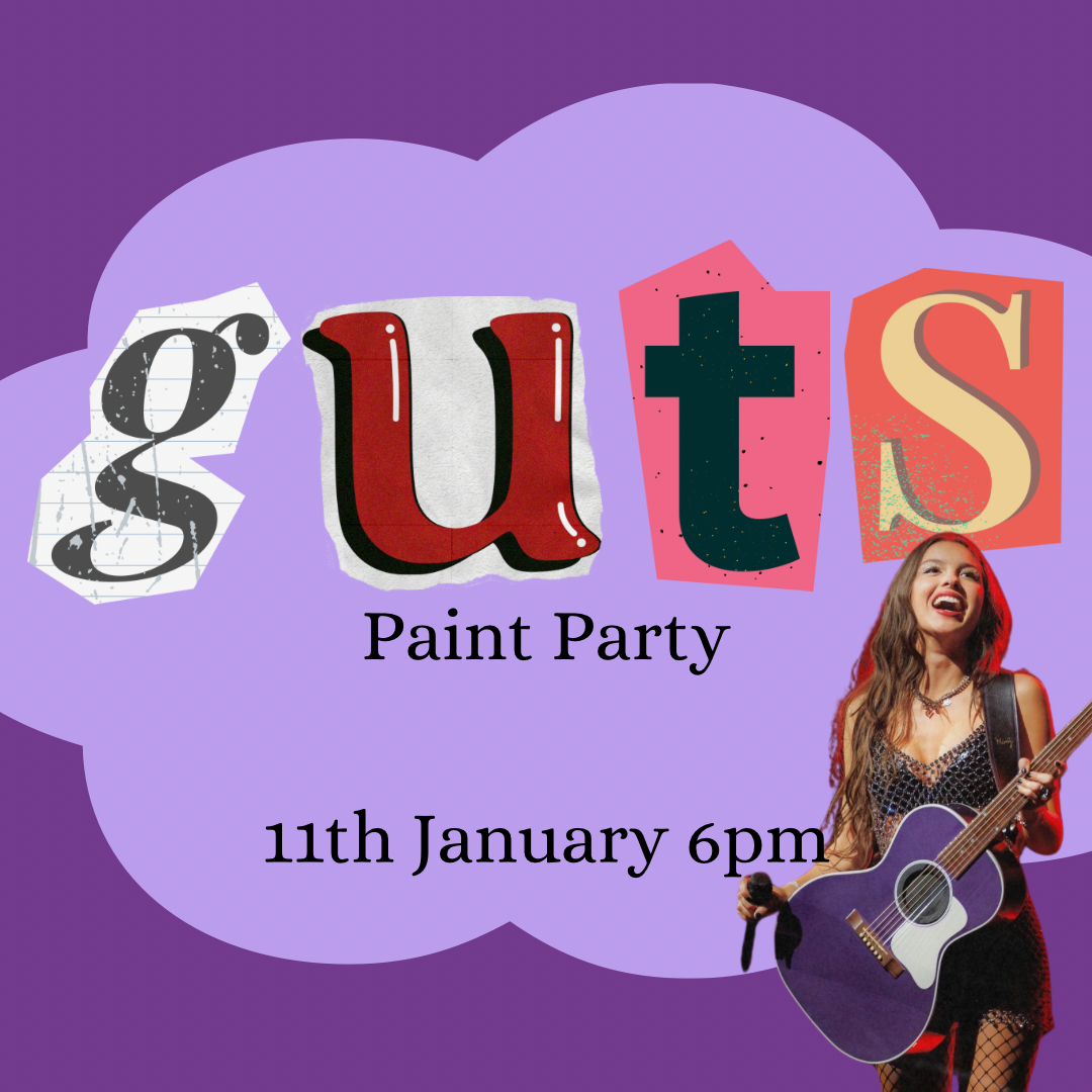 Guts Paint Party - 11th January | The Craft Haven